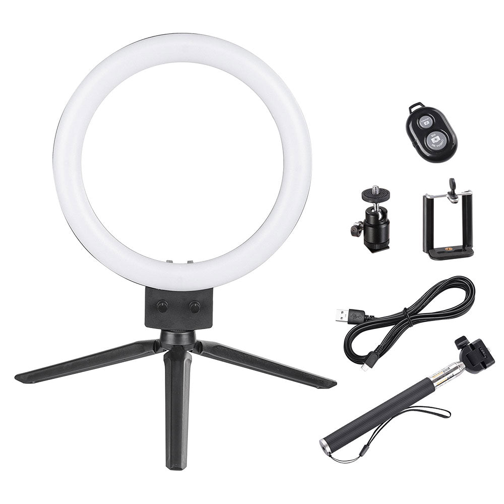 Yescom 8" Ring Light w/ Stand Angeleye Photo Video Social Lighting ...