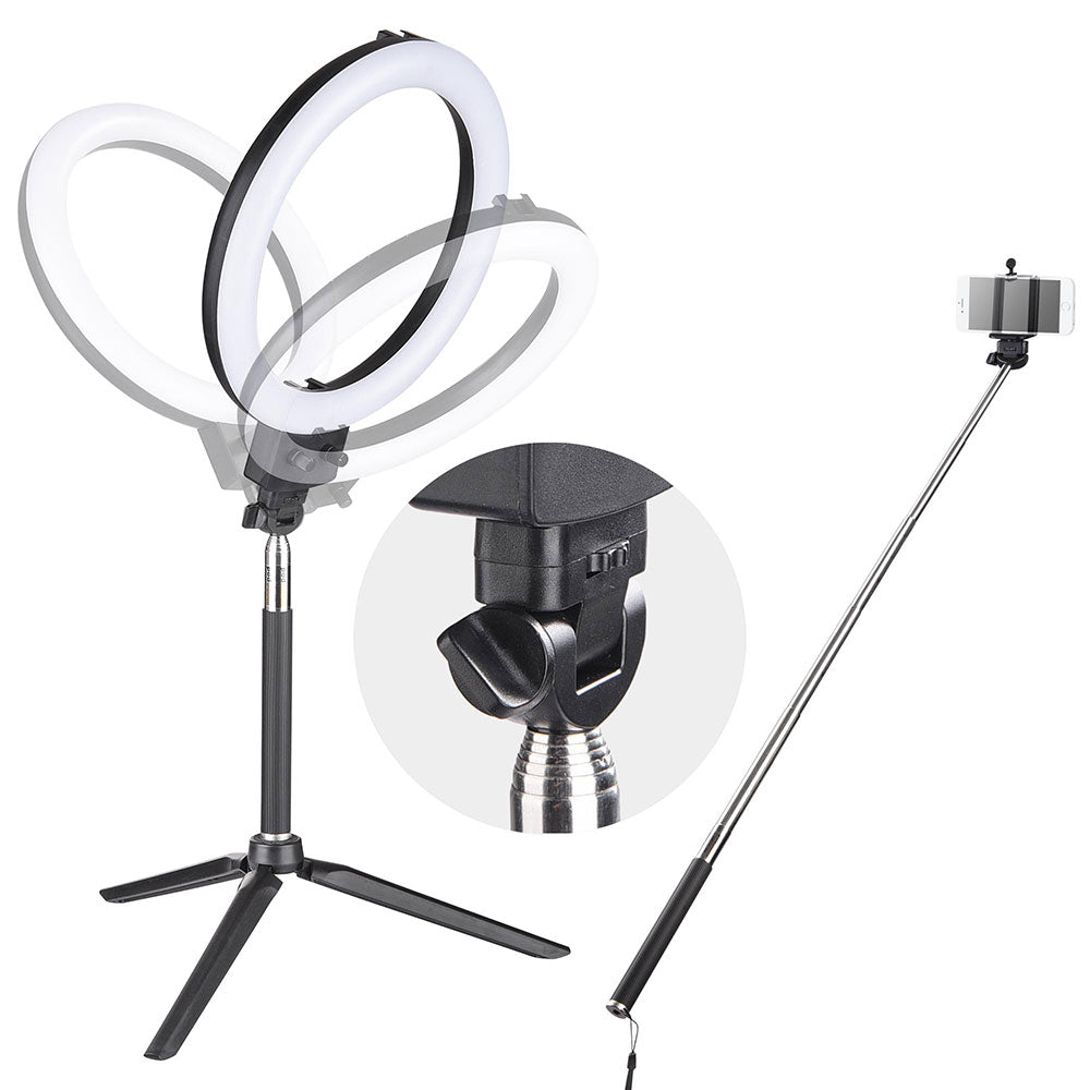 Yescom 8" Ring Light w/ Stand Angeleye Photo Video Social Lighting ...