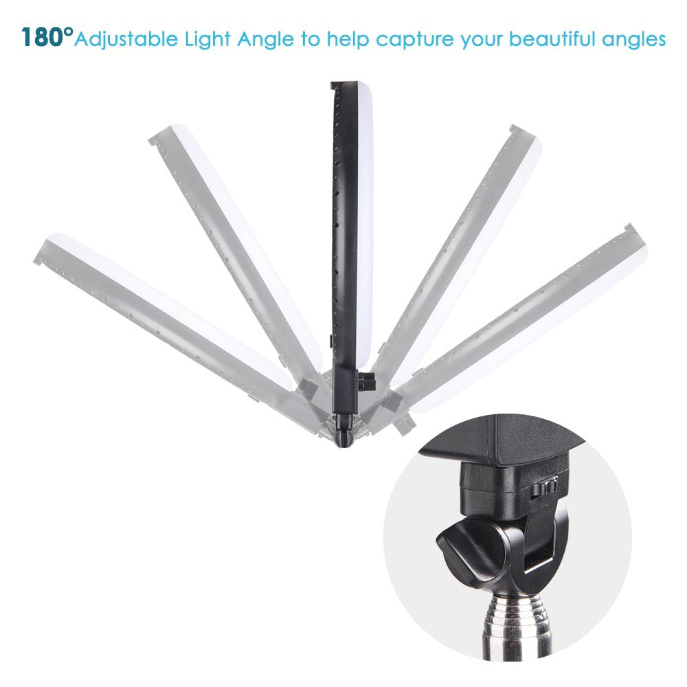 Yescom 8" Ring Light w/ Stand Angeleye Photo Video Social Lighting ...