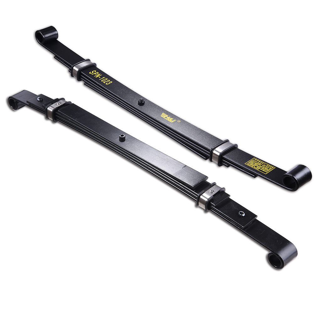 Yescom Heavy Duty Rear Leaf Springs 4-Leaf Kit for Club Car Precedent ...