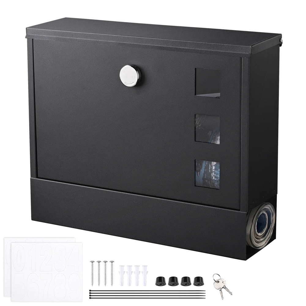 Yescom Lockable Mailbox Wall Mount 14x12x4 in – yescomusa