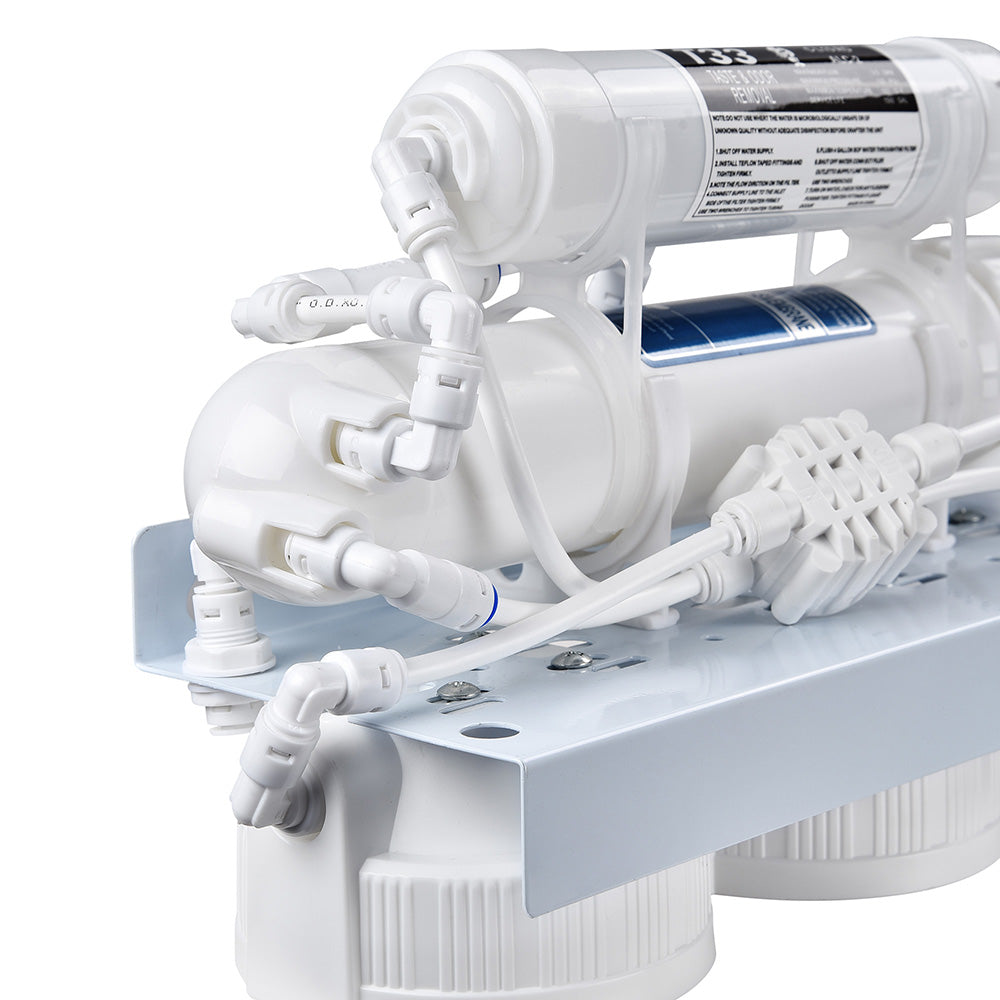 Yescom 5-Stage Water Filter System 50 GPD Reverse Osmosis Filtration ...