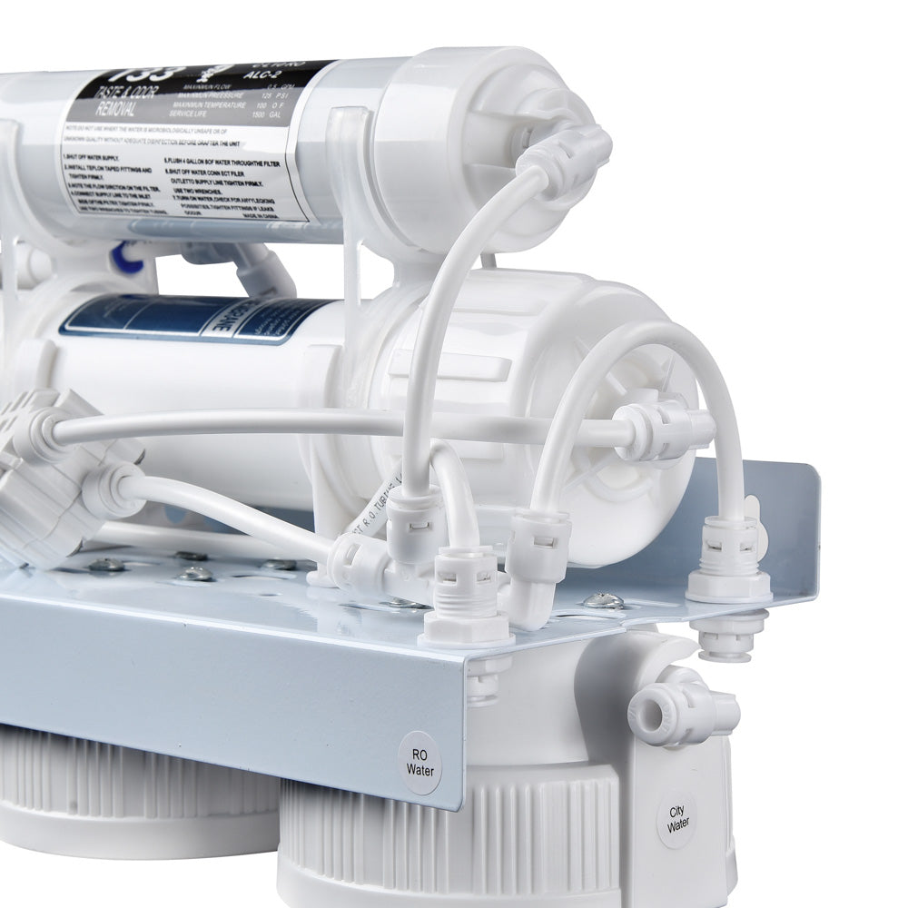 Yescom 5-Stage Water Filter System 50 GPD Reverse Osmosis Filtration ...