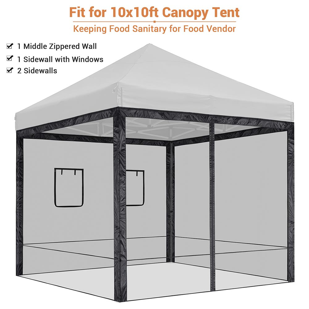 Yescom 10x10 Pop Up Canopy Netting Mesh Sidewalls – yescomusa