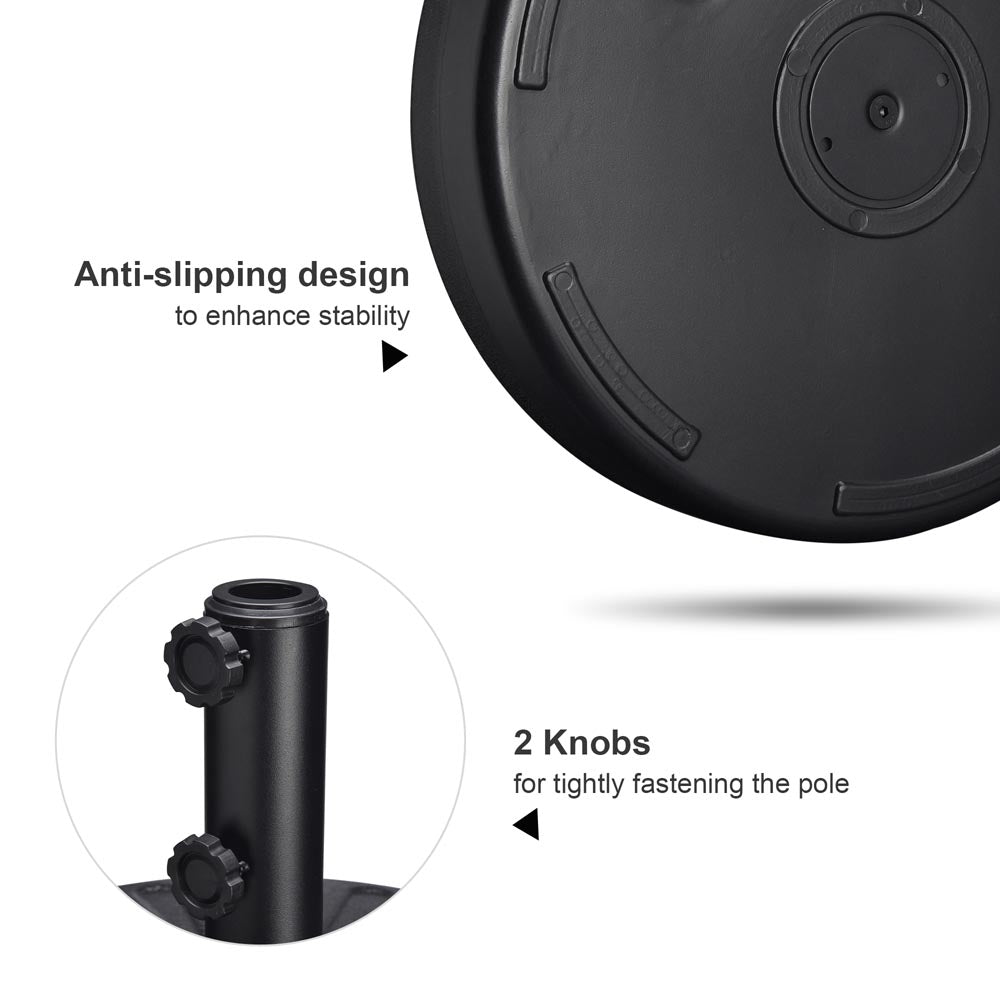Yescom Outdoor Patio Umbrella Base Stand 62lbs – yescomusa