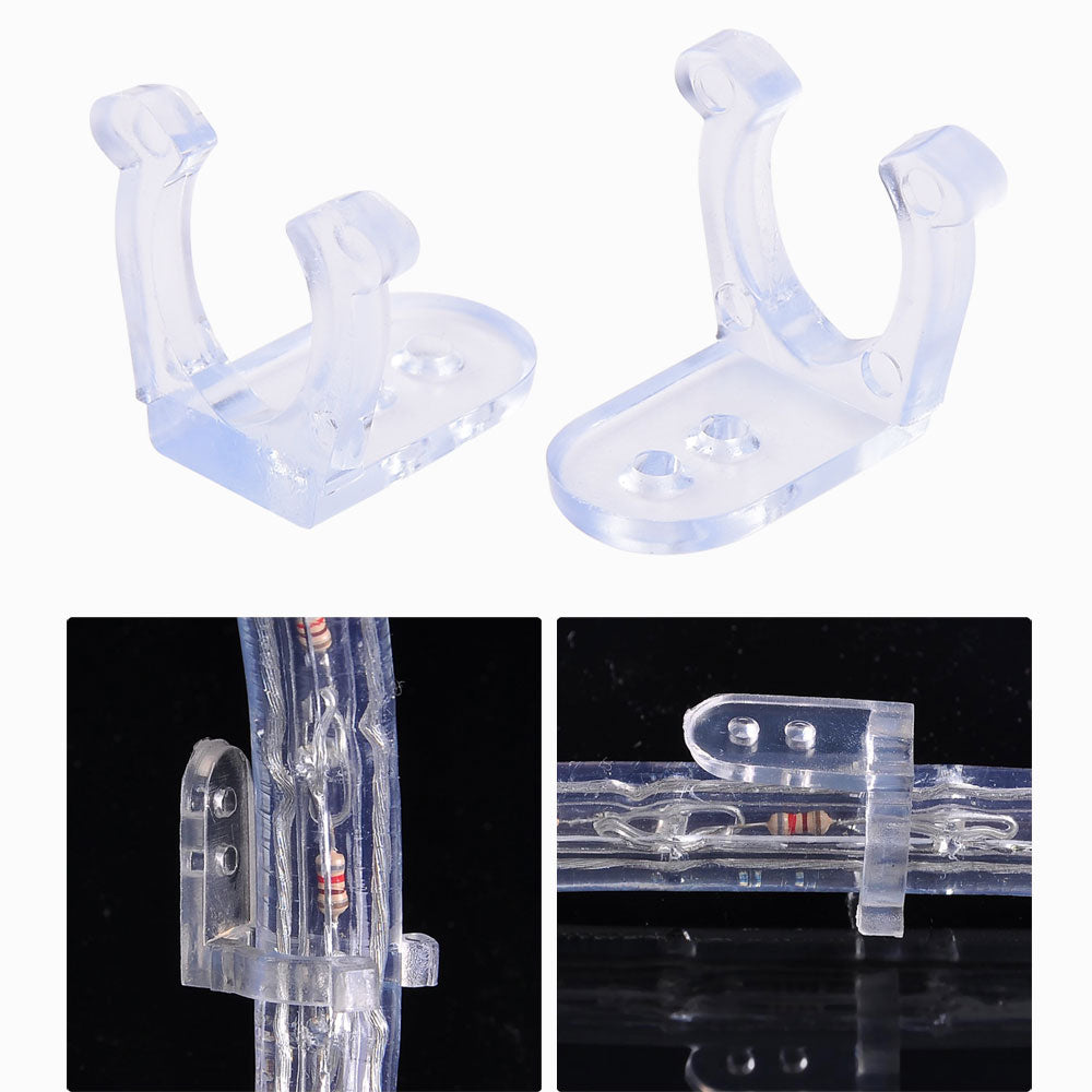 Yescom PVC Christmas Lighting Wall-Mounting Clips 1/2" 50 Pcs – yescomusa