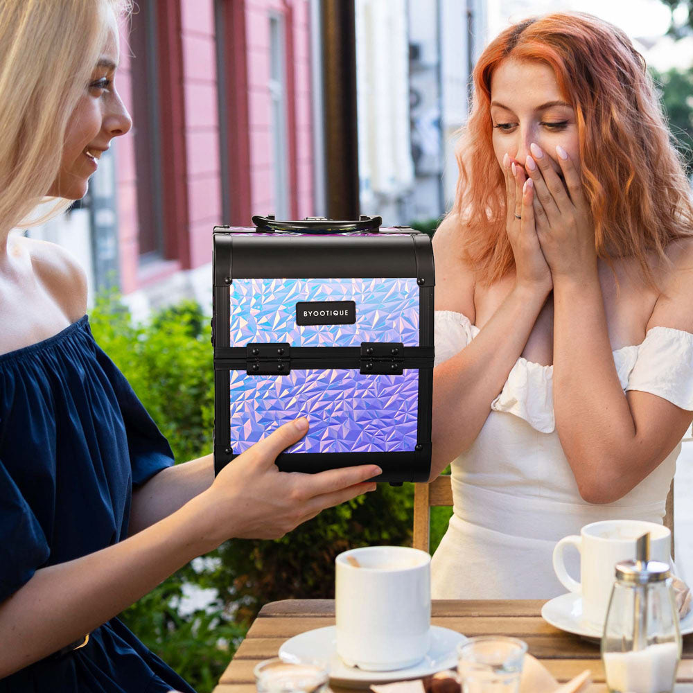 Byootique Mermaid Cube Makeup Box Cosmetic Case – yescomusa