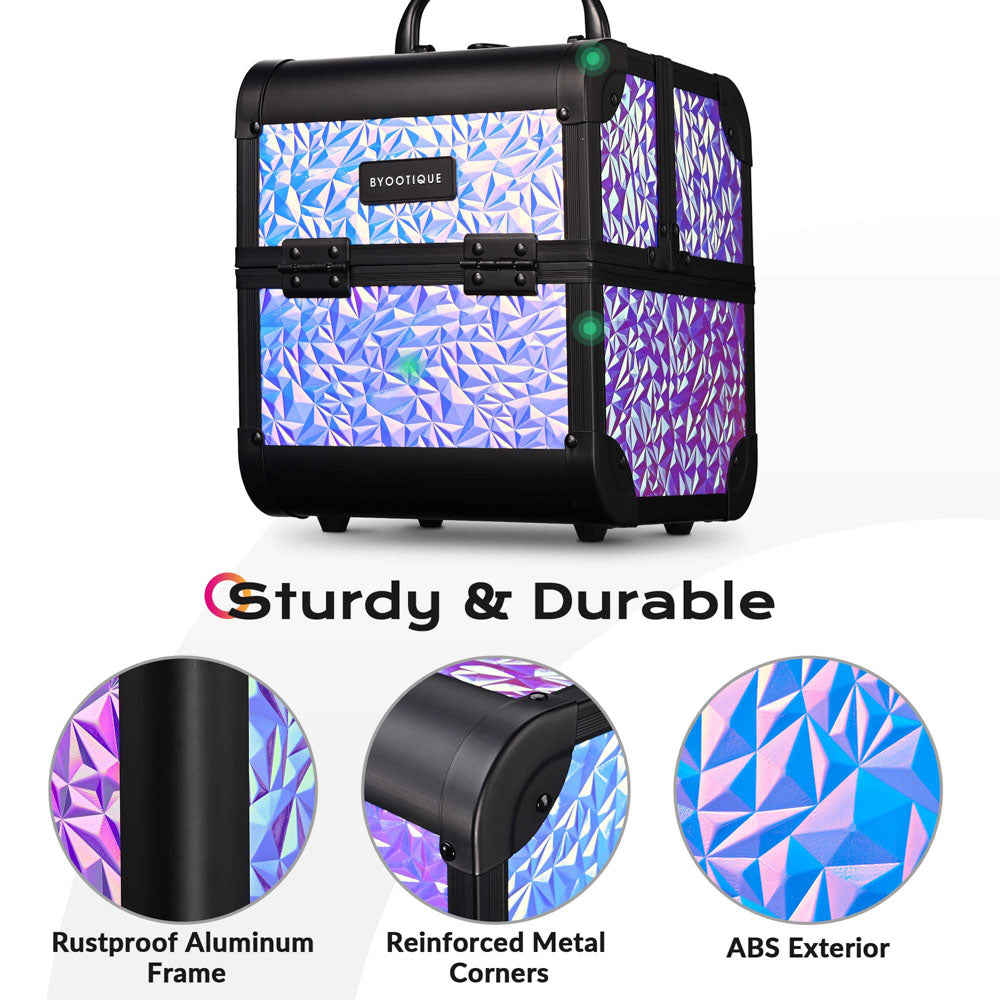 Byootique Mermaid Cube Makeup Box Cosmetic Case – yescomusa