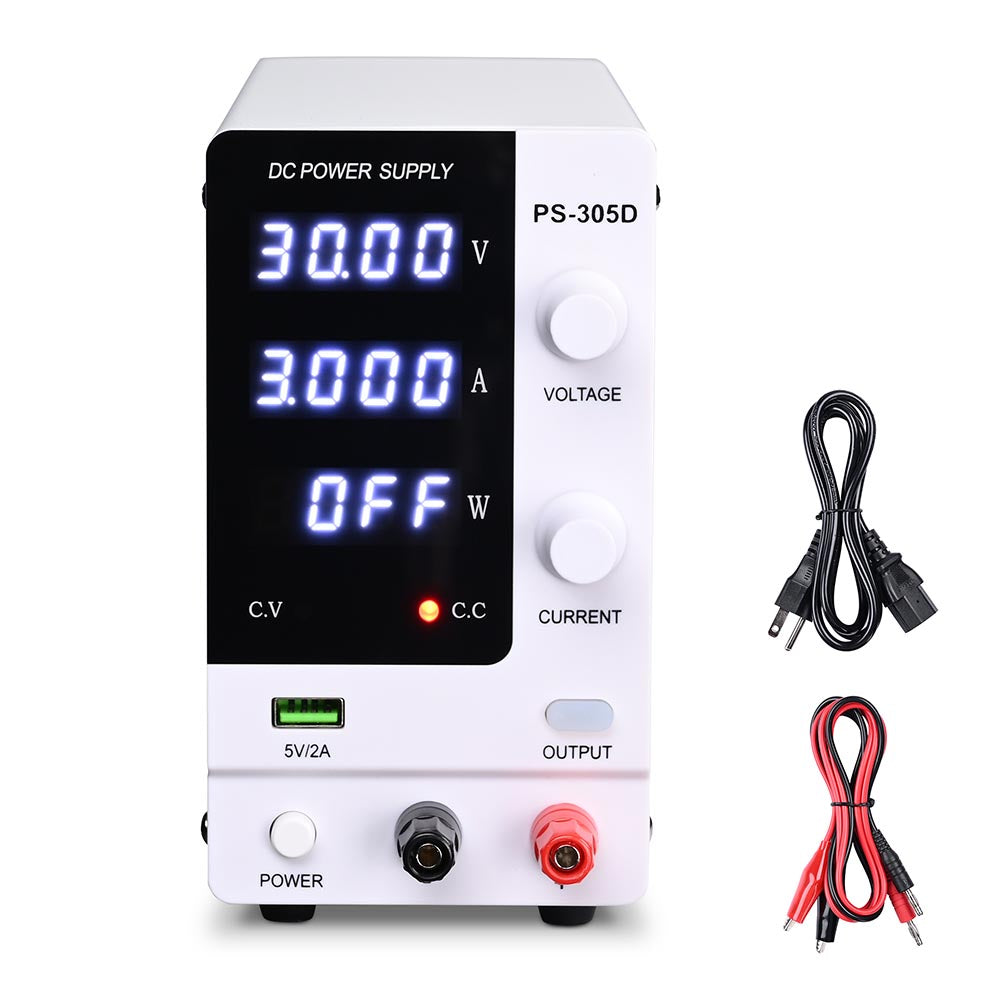 Yescom 30v 5A Power Supply DC Converter Precision Variable Voltage ...