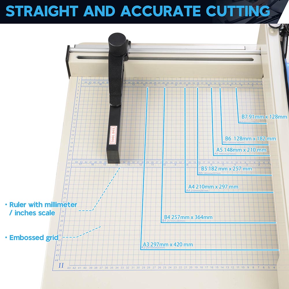 Yescom 17" Heavy Duty Paper Cutter Trimmer A3 – yescomusa