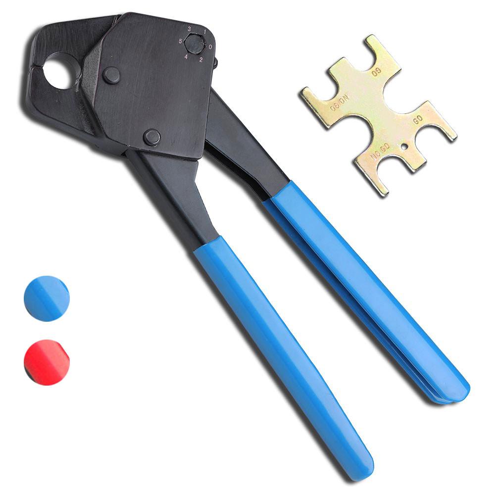 Yescom 1/2" Copper Pex Crimp Tool Ring Crimper w/ Gauge – yescomusa