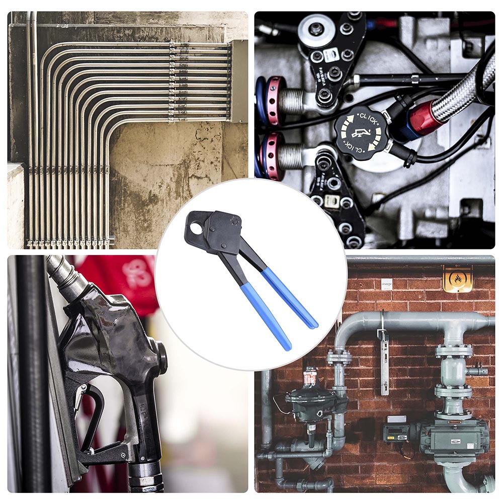 Yescom 3/4" Copper Pex Crimp Tool Ring Crimper with Gauge – yescomusa