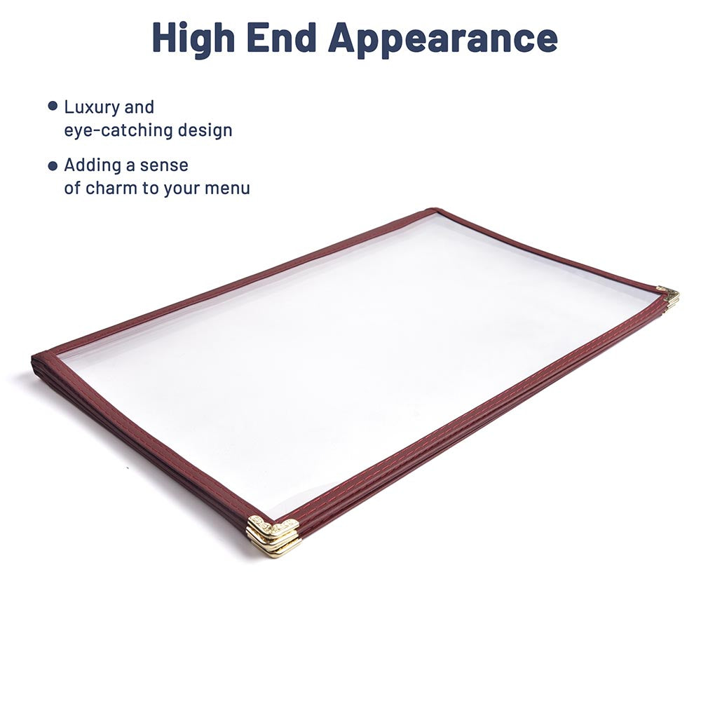 Yescom 30x Menu Covers Cafe Restaurant Triple 8.5x14 – yescomusa