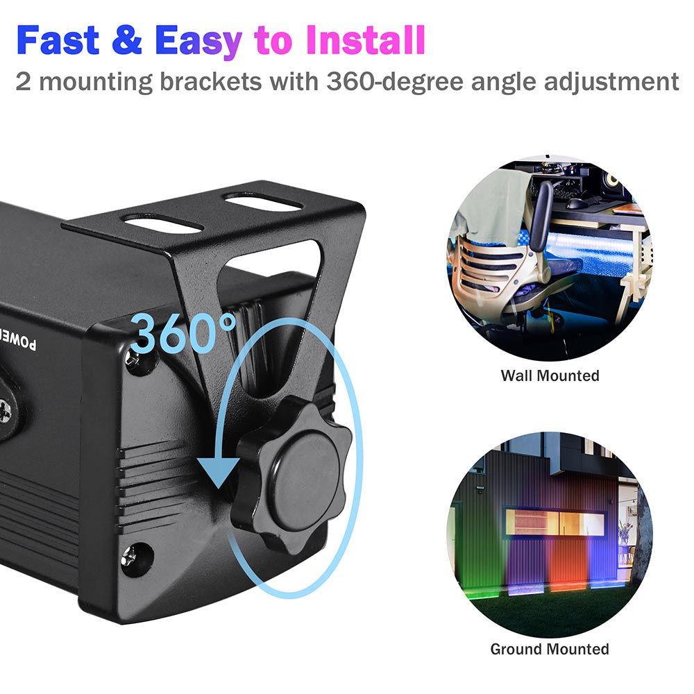 Yescom LED Wall Washer Light Linear Fixture 30W 40in – yescomusa