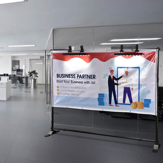 Yescom 12W 19 Inch LED Display Light w/ Clamp for Retractable Banner S