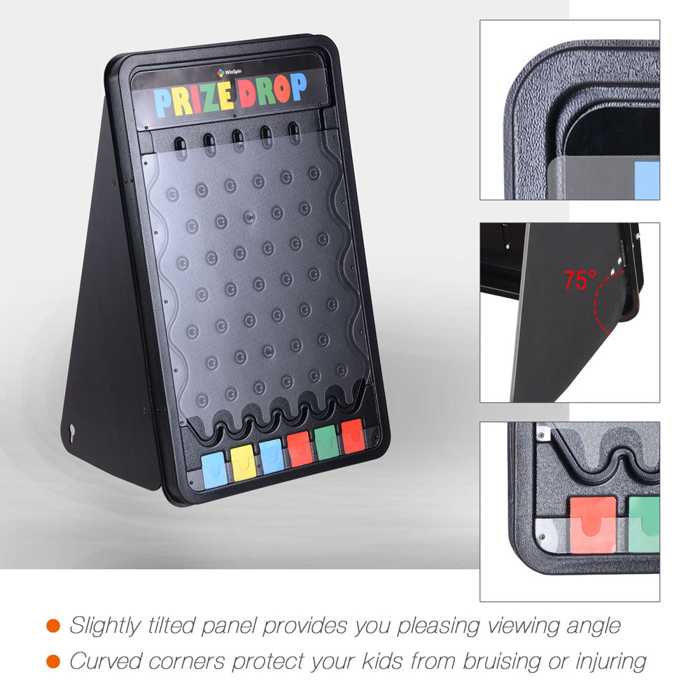WinSpin 30x18 Custom Prize Drop Game Disk Drop Board Plinking – yescomusa