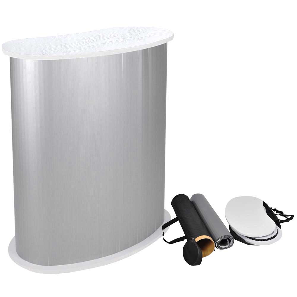 Yescom Trade Show Display Podium Table Counter Stand White – yescomusa