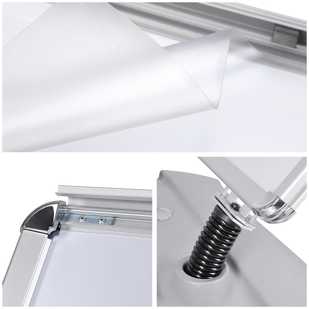 Yescom Pavement Sign Holds 23x33 in Poster with Rolling Water-Fill Bas ...