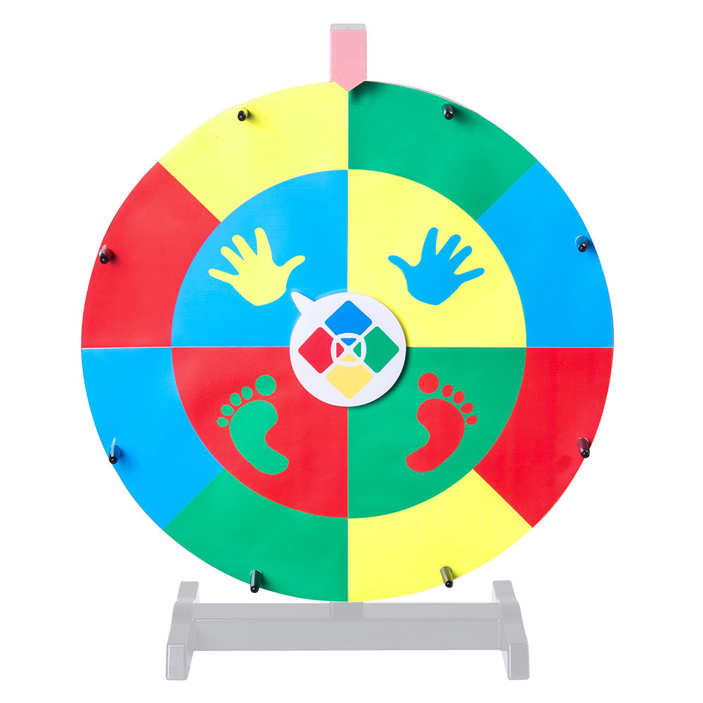 WinSpin Prize Wheel Twister Game Template,18" – yescomusa