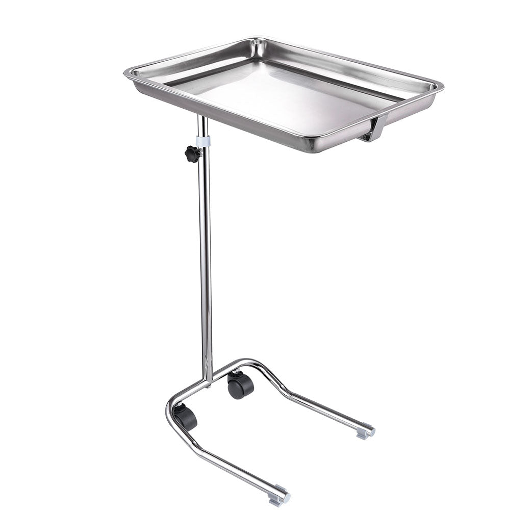 Yescom Mayo Stand Foot Operated Medical Equipment Chrome Pole – yescomusa