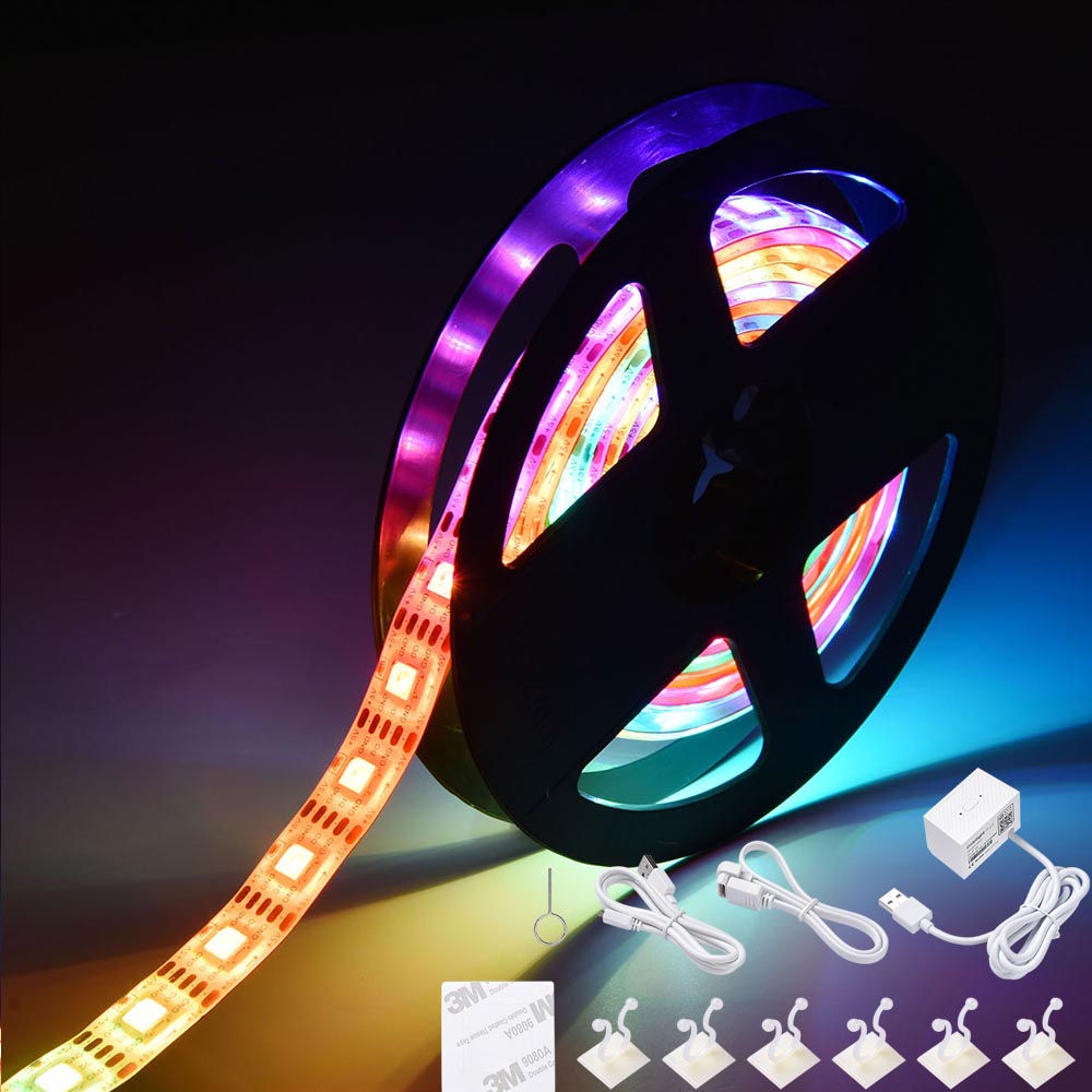 LifeSmart LED Light Strip Kit w/ Controller 6.6ft 120-LEDs – yescomusa