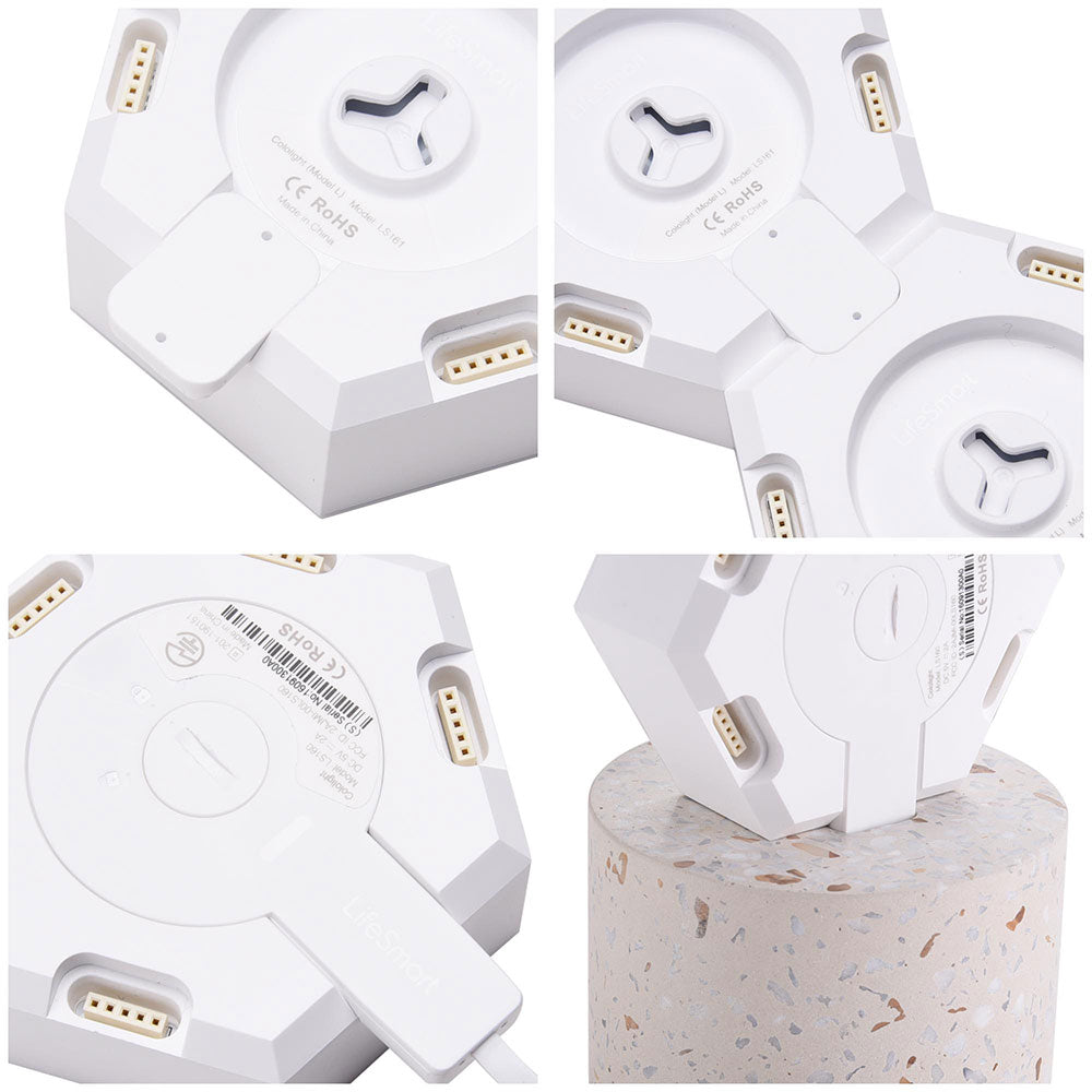 LifeSmart Cololight LED Smart Light Panels w/ Base 6-Pack – yescomusa