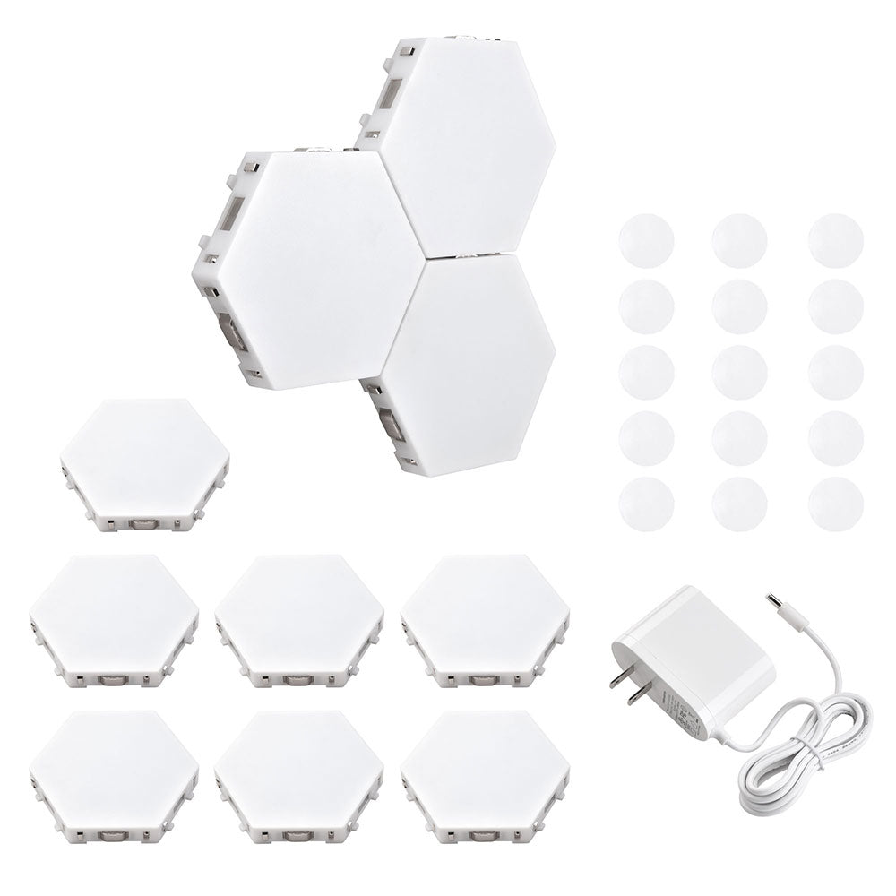 LifeSmart Modular Touch Light Panels Wall Light White 10PCS – yescomusa