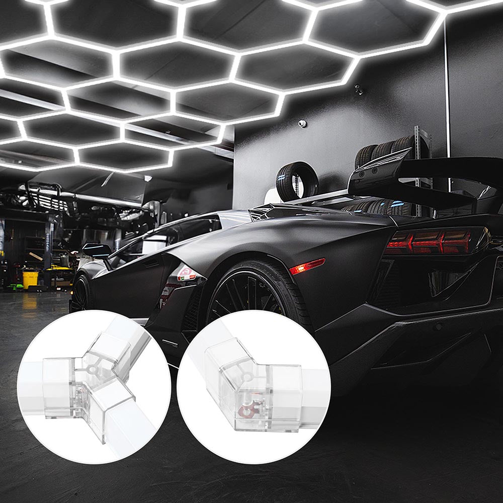 Yescom Hexagon Garage Light Connectors(Y+2-Way) – yescomusa