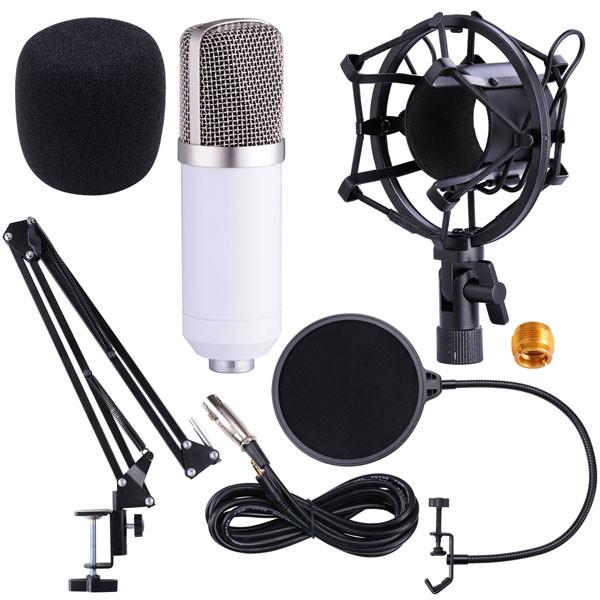 Yescom Studio Vocal Recording Microphone Kit w/ Shock Mount & Filter